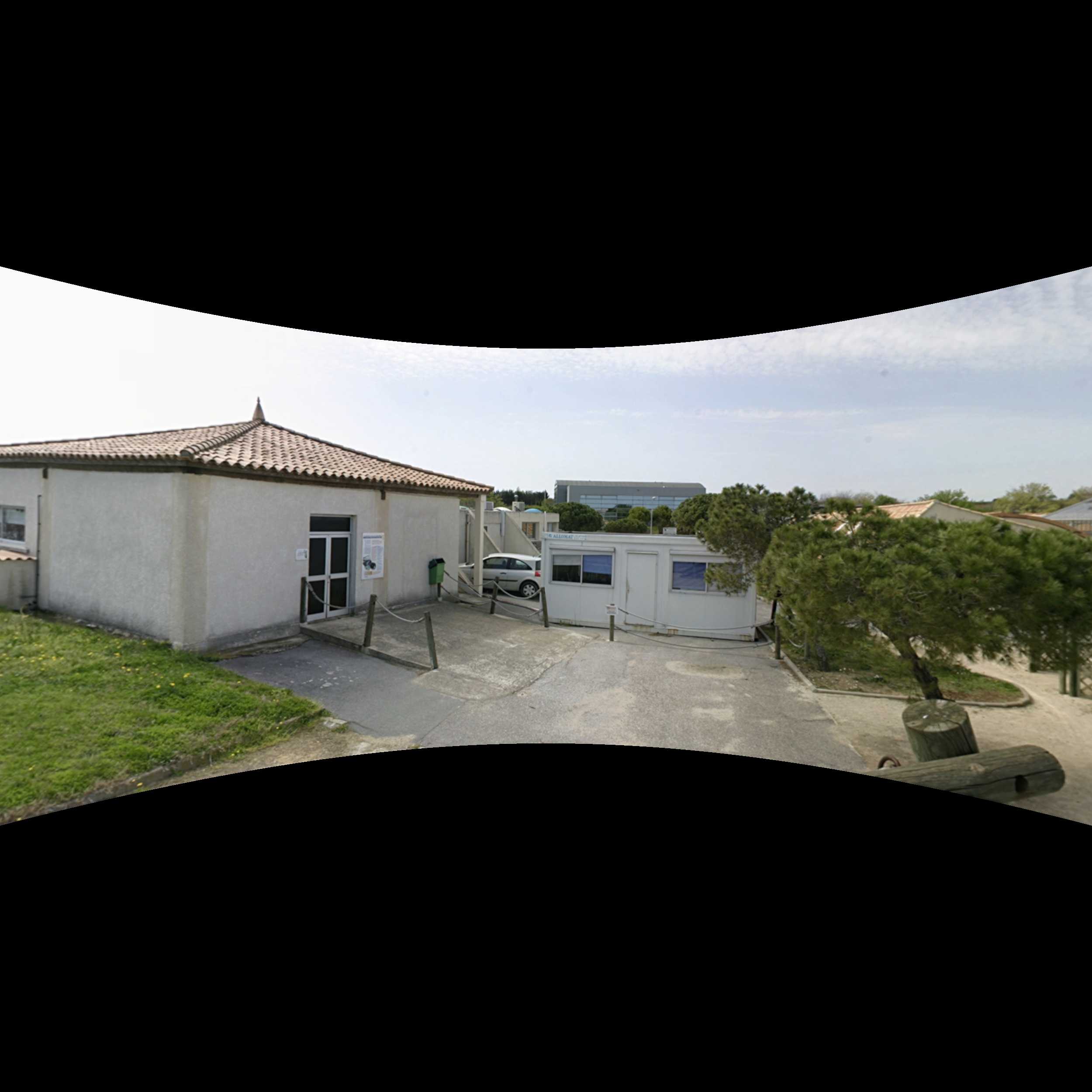 Visite de Mèze en photos panoramiques - La station de lagunage et l'Ecosite